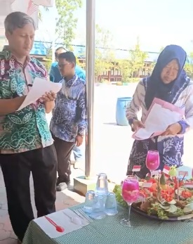 SMKN 5 Banjarmasin Gelar Lomba Kreasi Menghiasi NasiTumpeng dalam Rangka Perayaan HUT RI ke-78 ...